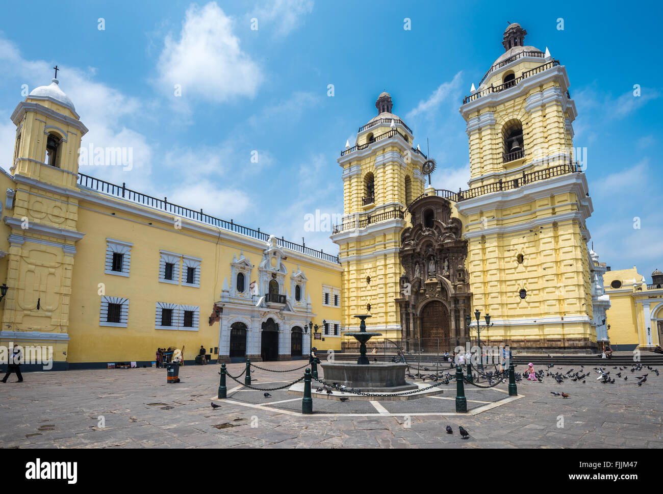 Convento de San Francisco or Saint Francis Monastery, Lima, Peru Stock ...