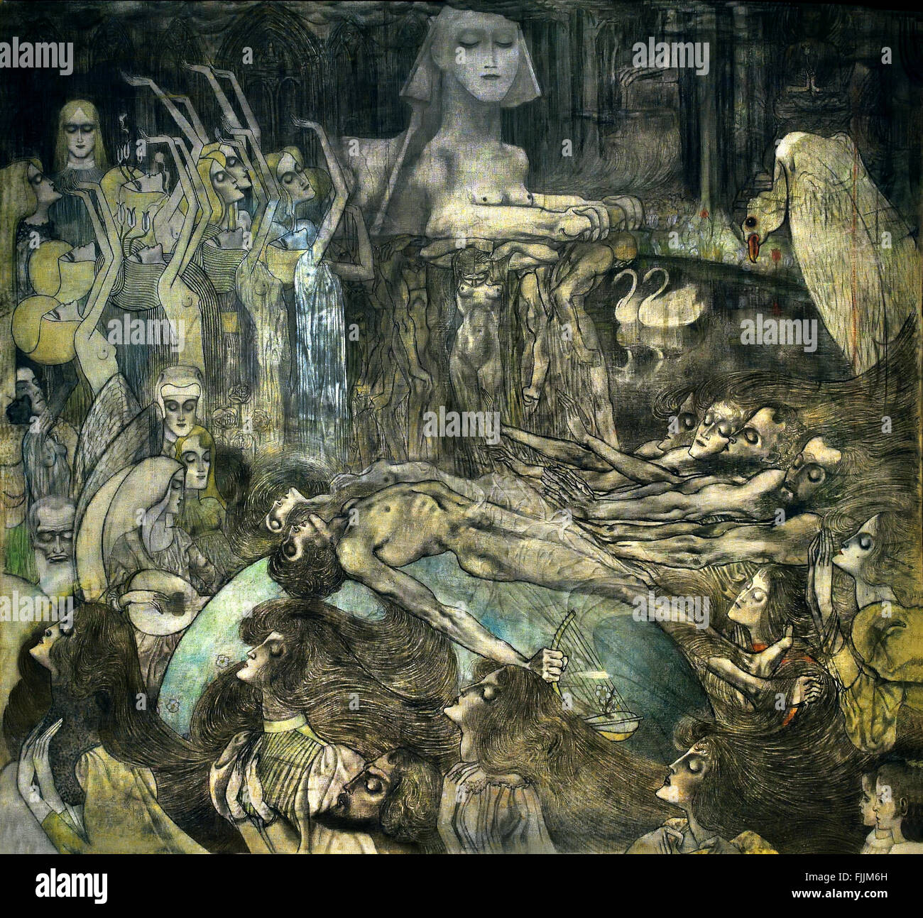 The Sphinx 1892 Jan Toorop Jan Toorop ( Johannes Theodorus ) 1858 ...