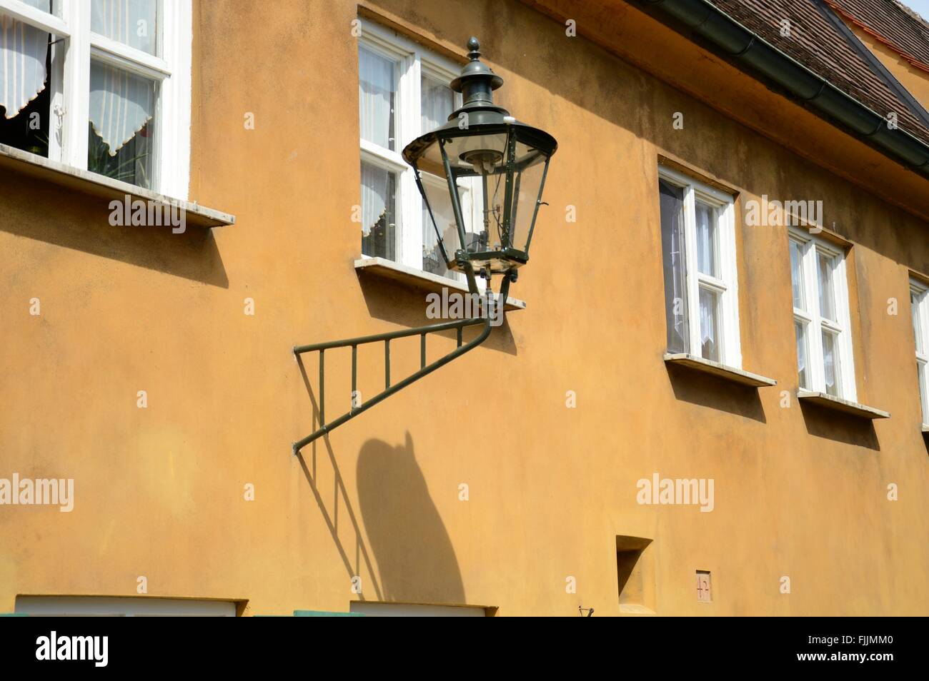 nice lamp and its shadow Stock Photo - Alamy