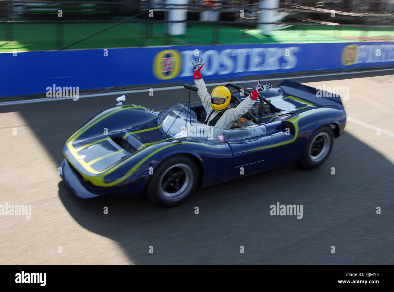 McLaren M1 historic racing car Stock Photo - Alamy