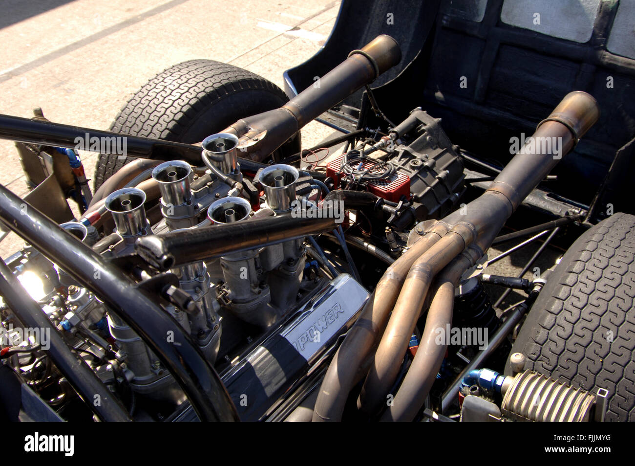 McLaren M1 historic racing car Stock Photo - Alamy