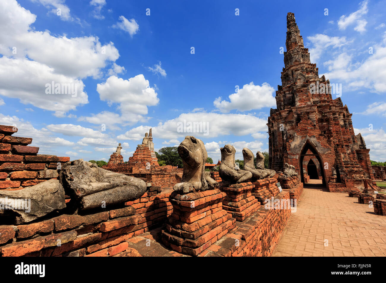 Chaiwatthanaram Temple in Ayutthaya,Thailand Stock Photo - Alamy