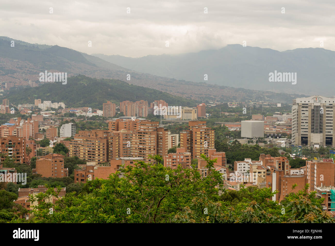 Modern downtown medellin hi-res stock photography and images - Alamy
