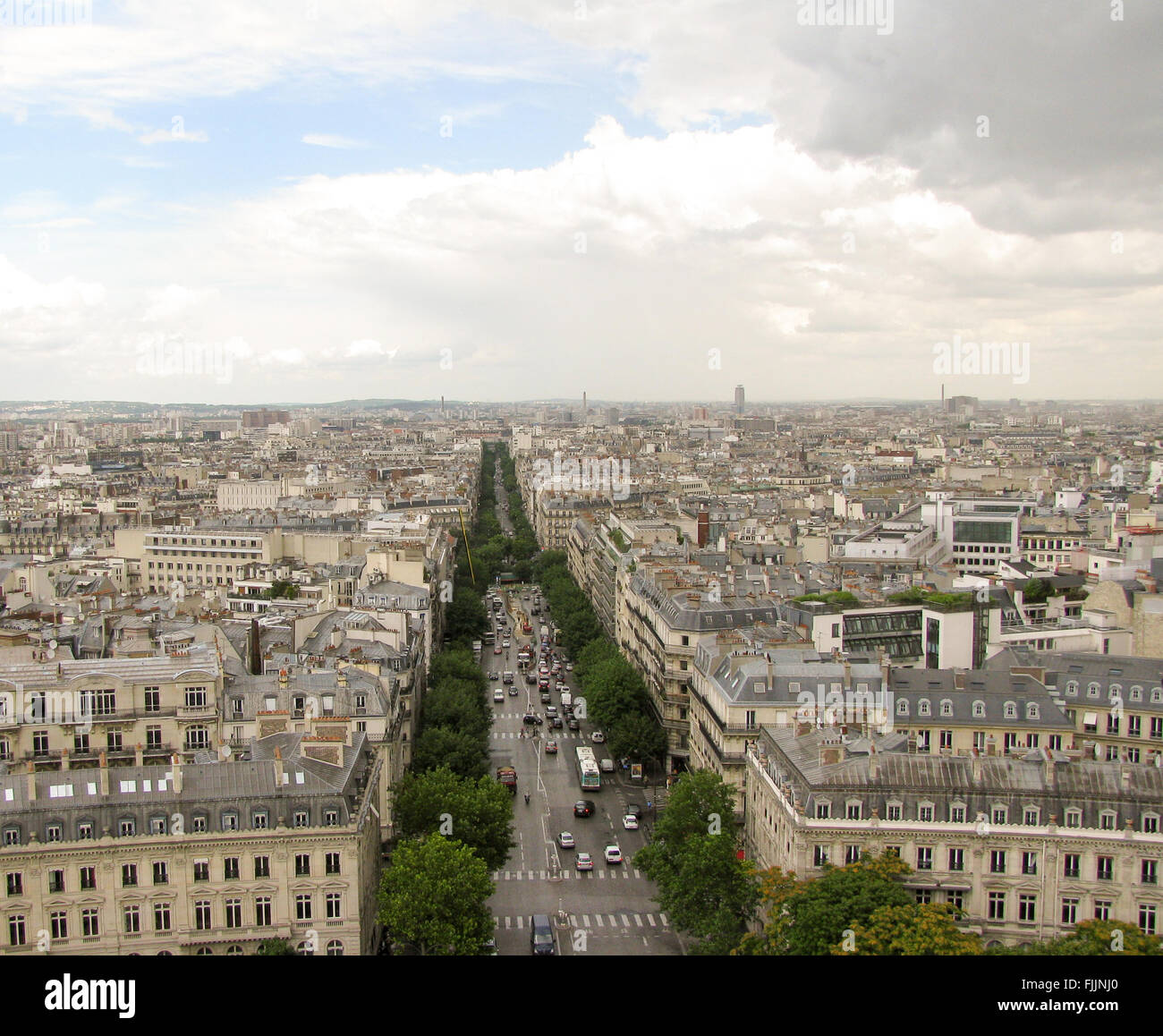 Paris panorama hi-res stock photography and images - Alamy