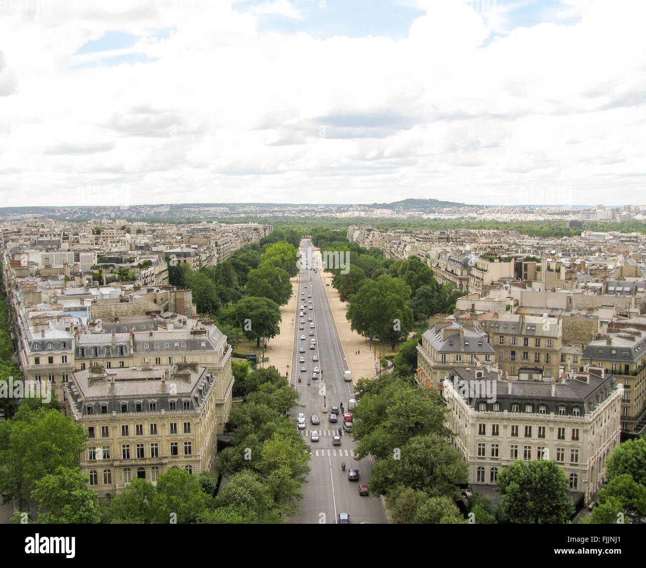 Paris panorama hi-res stock photography and images - Alamy