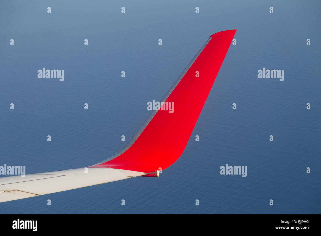 Red winglet hi-res stock photography and images - Alamy