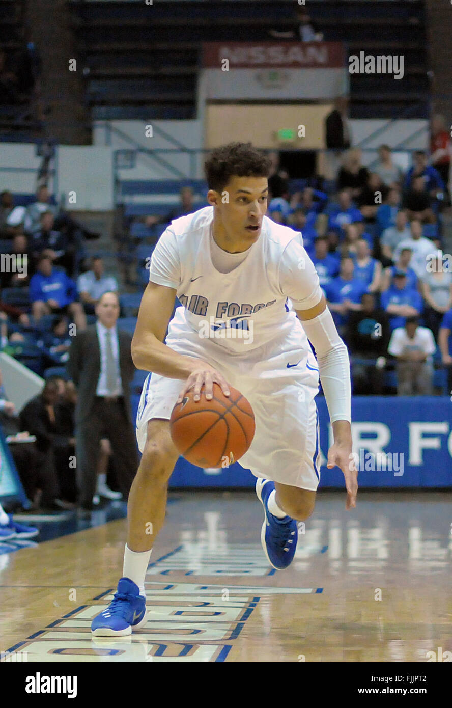 Colorado Springs, Colorado, USA. 1st Mar, 2016. Air Force forward ...