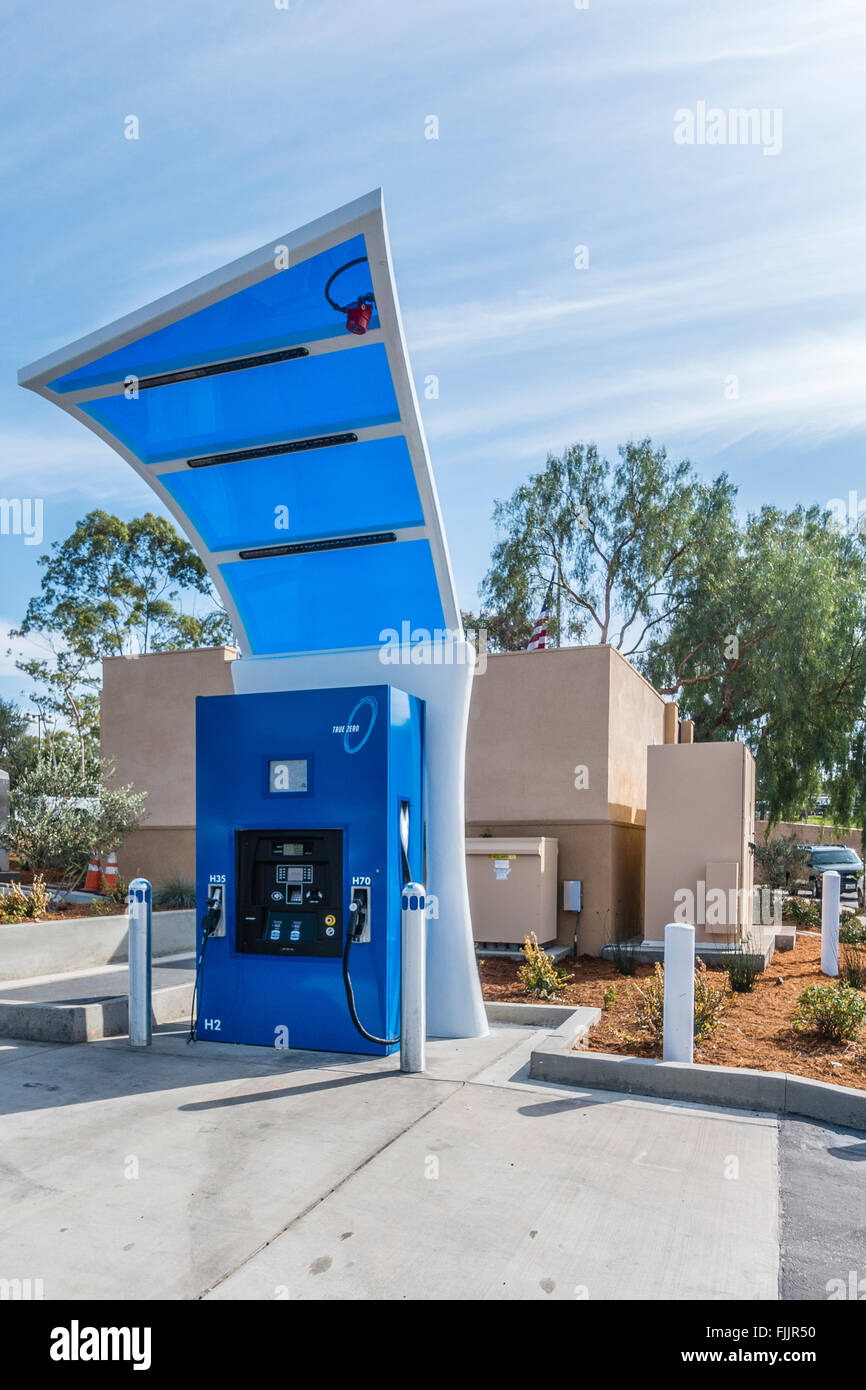 A public hydrogen fueling station, for hydrogen powered automobiles ...