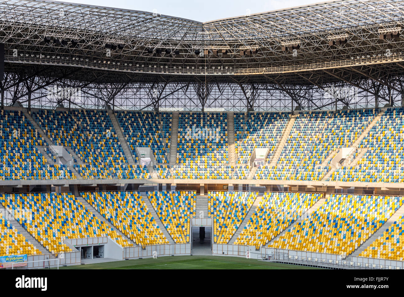 the big empty stadium Stock Photo - Alamy