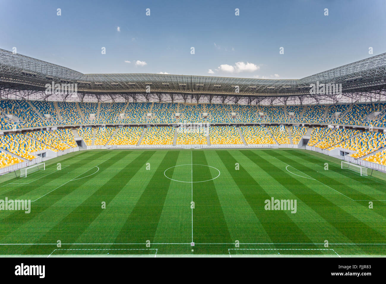 The Lviv arena stadium Stock Photo - Alamy