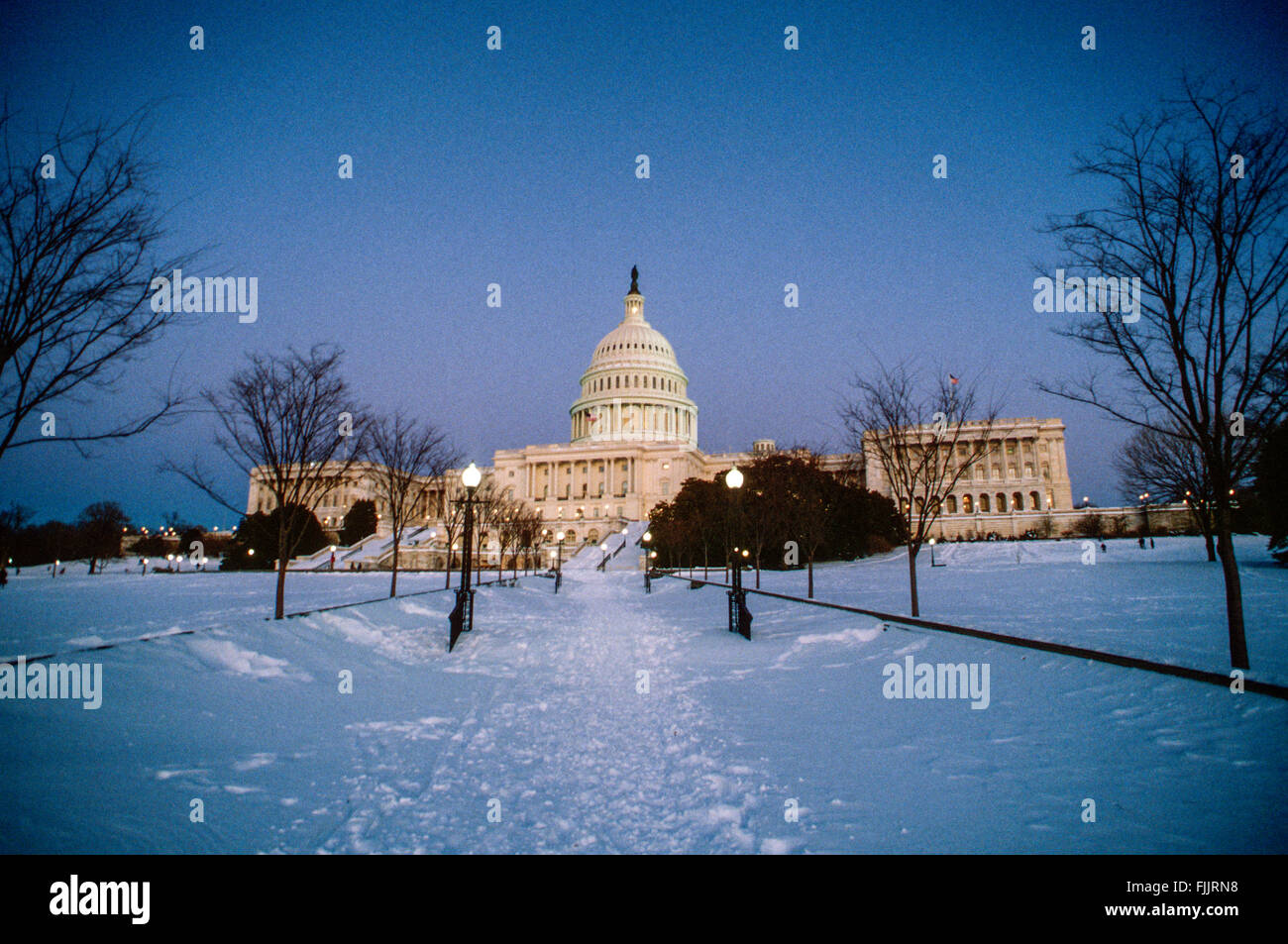 Washington, DC., USA, 7th January, 1996 The Blizzard of 1996 was a ...