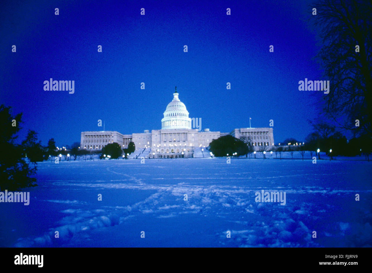 Washington, DC., USA, 7th January, 1996 The Blizzard of 1996 was a ...