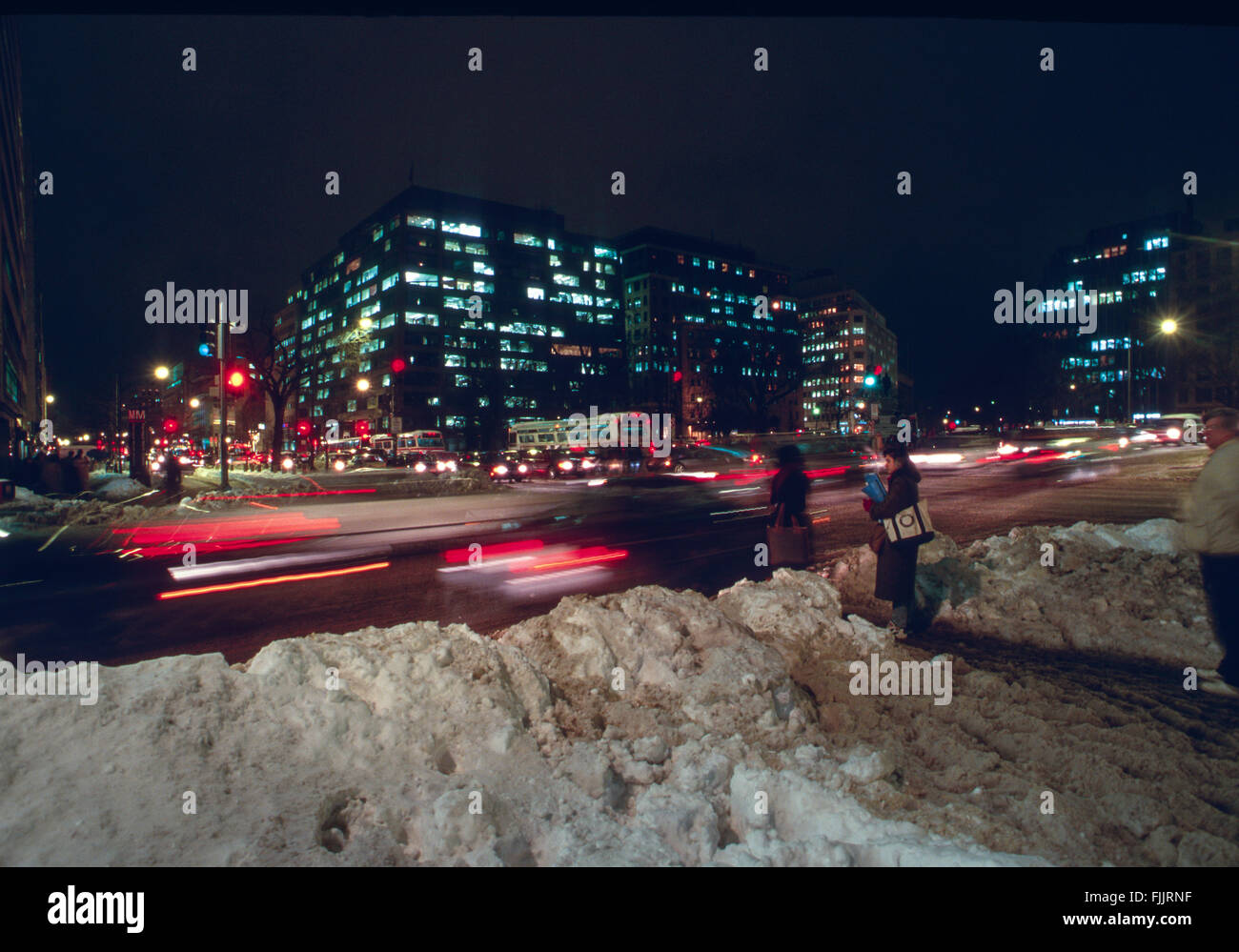 Washington, DC. 1-7-1996 The Blizzard of 1996 was a severe nor'easter ...
