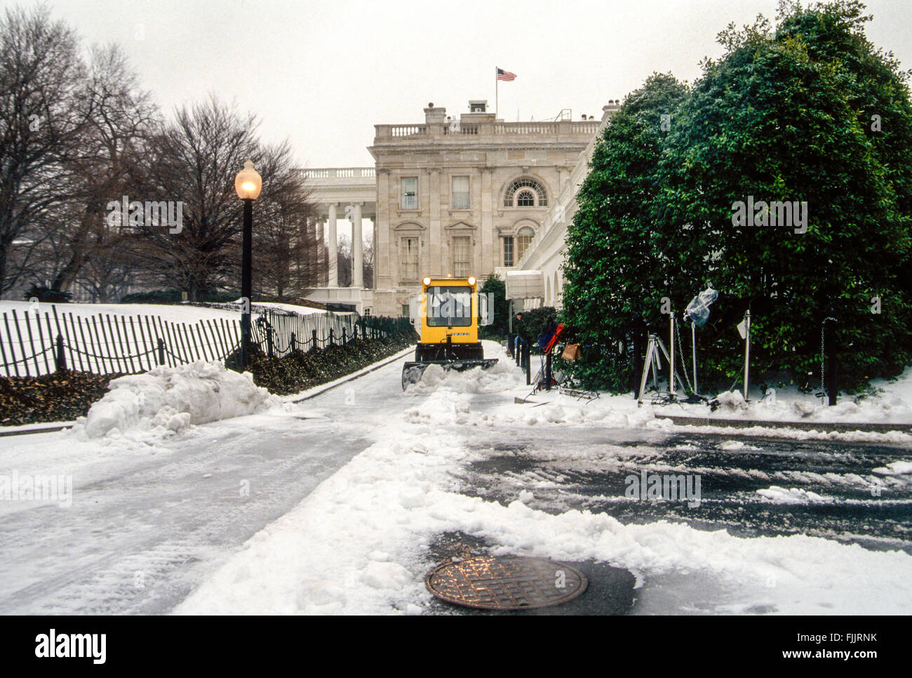 Washington, DC., USA, 8th January, 1996 The Blizzard of 1996 was a ...
