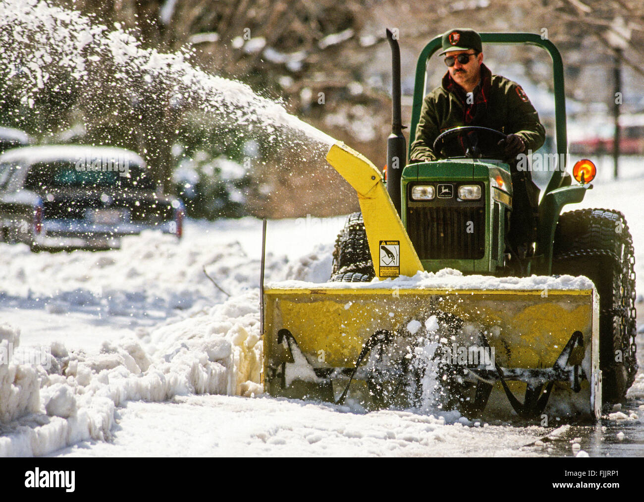 Washington, DC., USA, 8th January, 1996 The Blizzard of 1996 was a ...