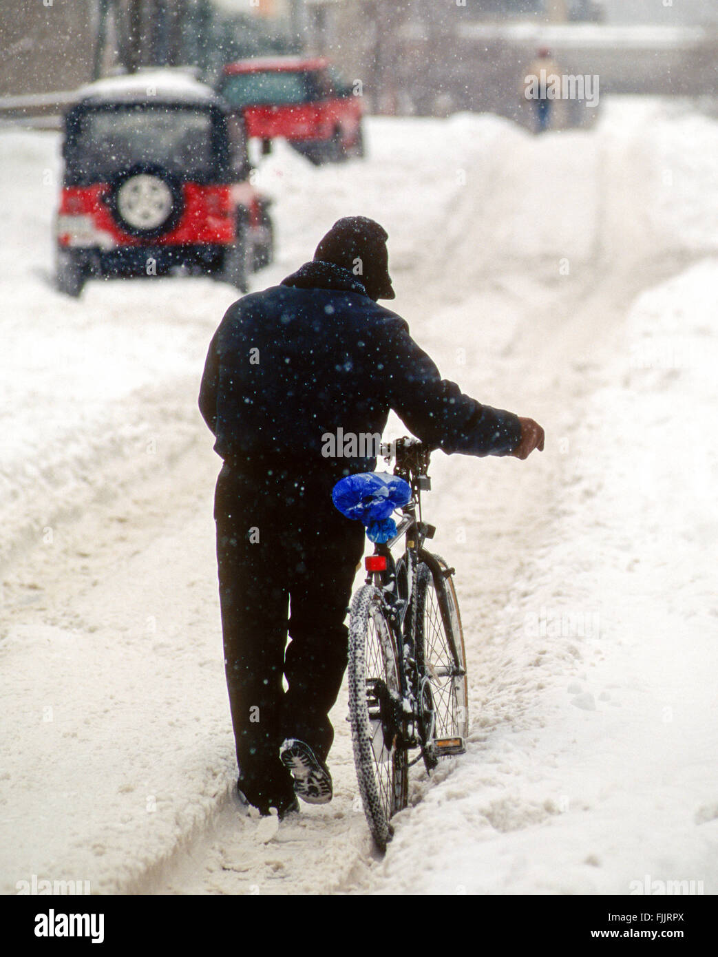 Washington, DC., USA, 7th January, 1996 The Blizzard of 1996 was a ...