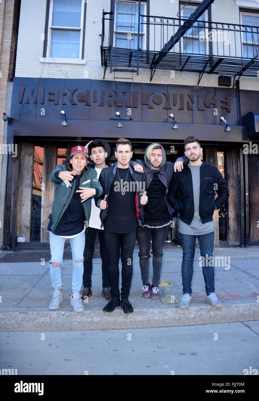 New York, NY, USA. 2nd Mar, 2016. Matt Rey, Ismael Cano Jr, Juan Pablo ...