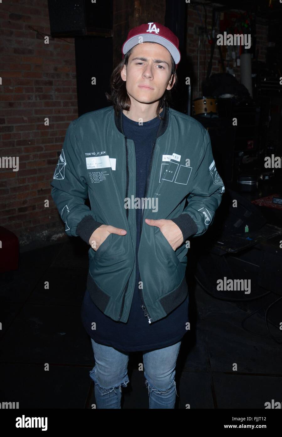 New York, NY, USA. 2nd Mar, 2016. Matt Rey at a public appearance for ...