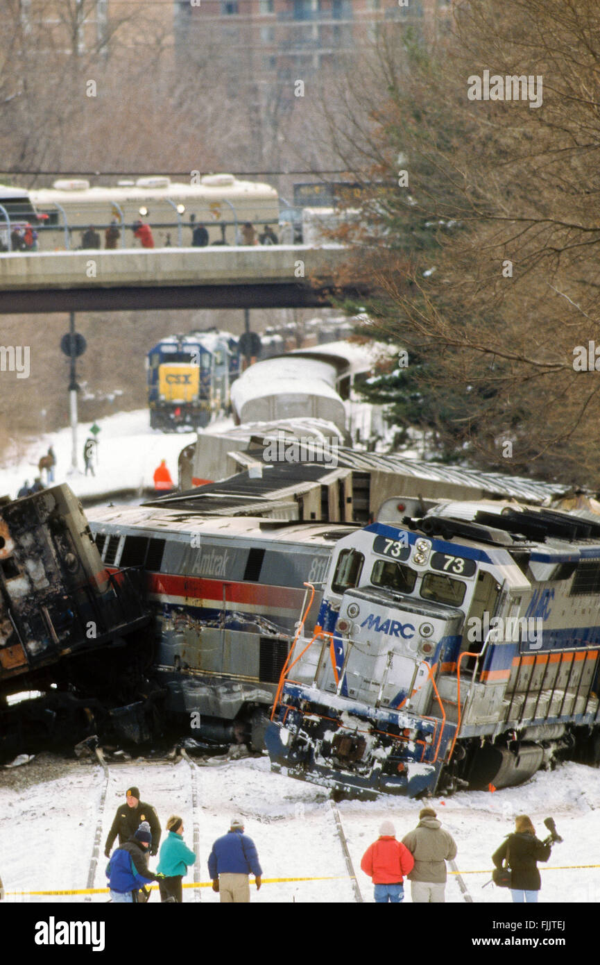 Amtrak crash hi-res stock photography and images - Alamy