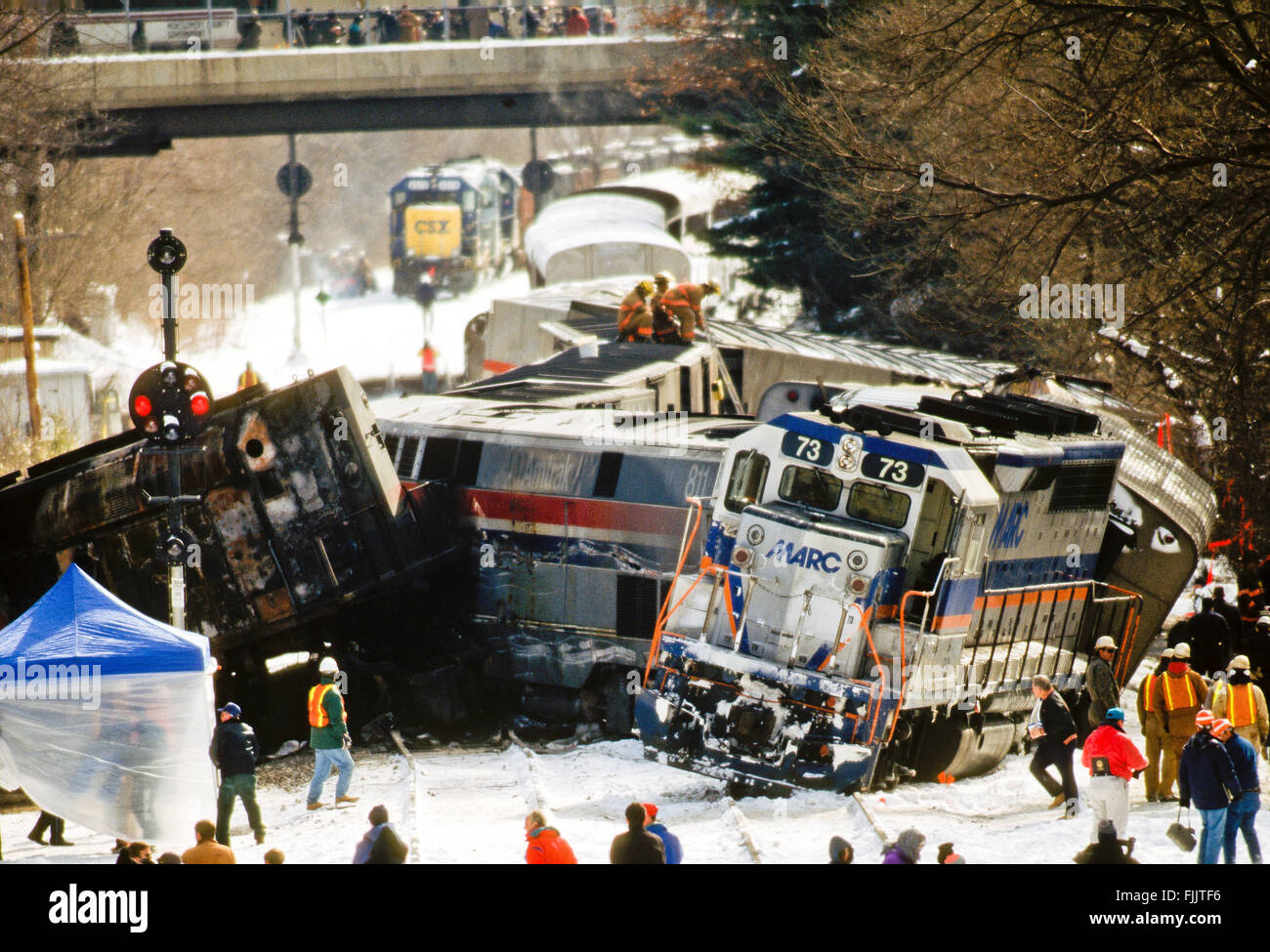 Silver Spring, Maryland, USA, 17th February, 1996 The clean up the day ...