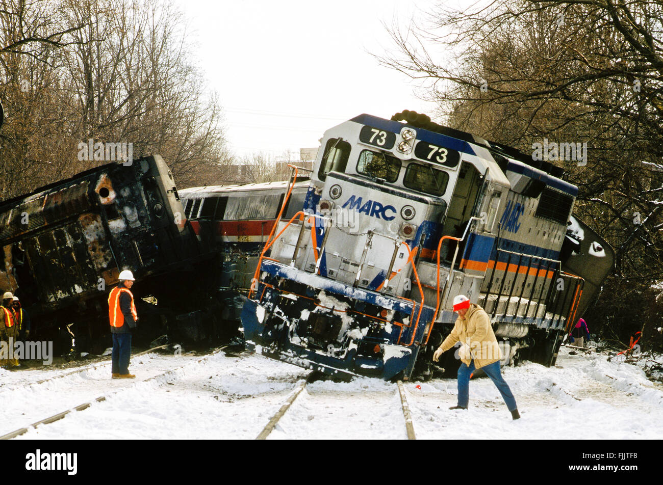 Silver Spring, Maryland, USA, 17th February, 1996 The clean up the day ...