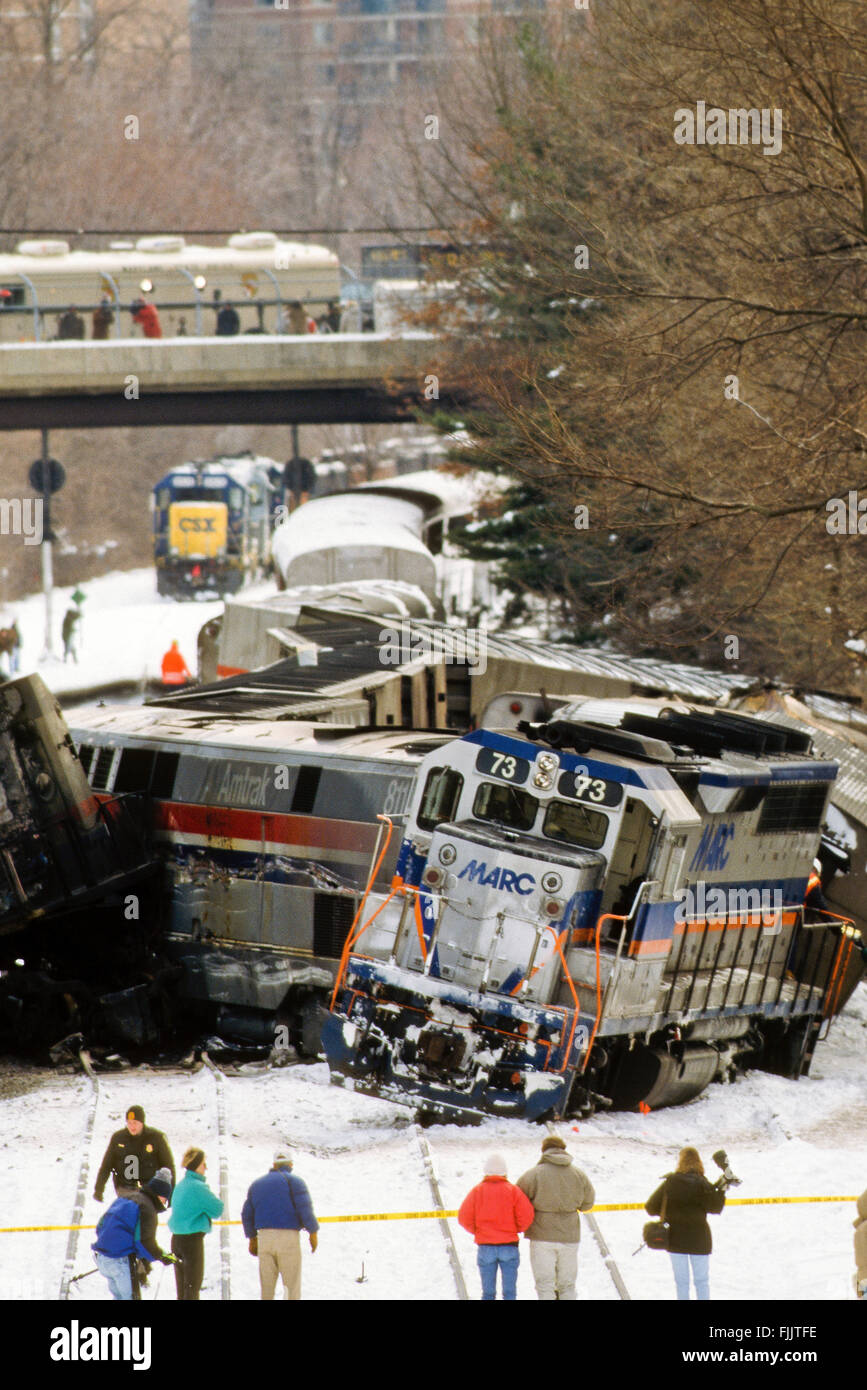 Marc Train Crash Silver Spring