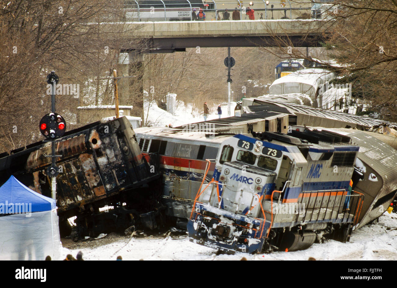 Silver Spring, Maryland, USA, 17th February, 1996 The clean up the day ...