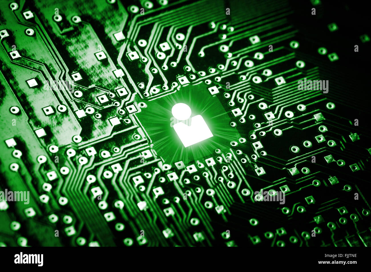 Hightech computer hi-res stock photography and images - Alamy