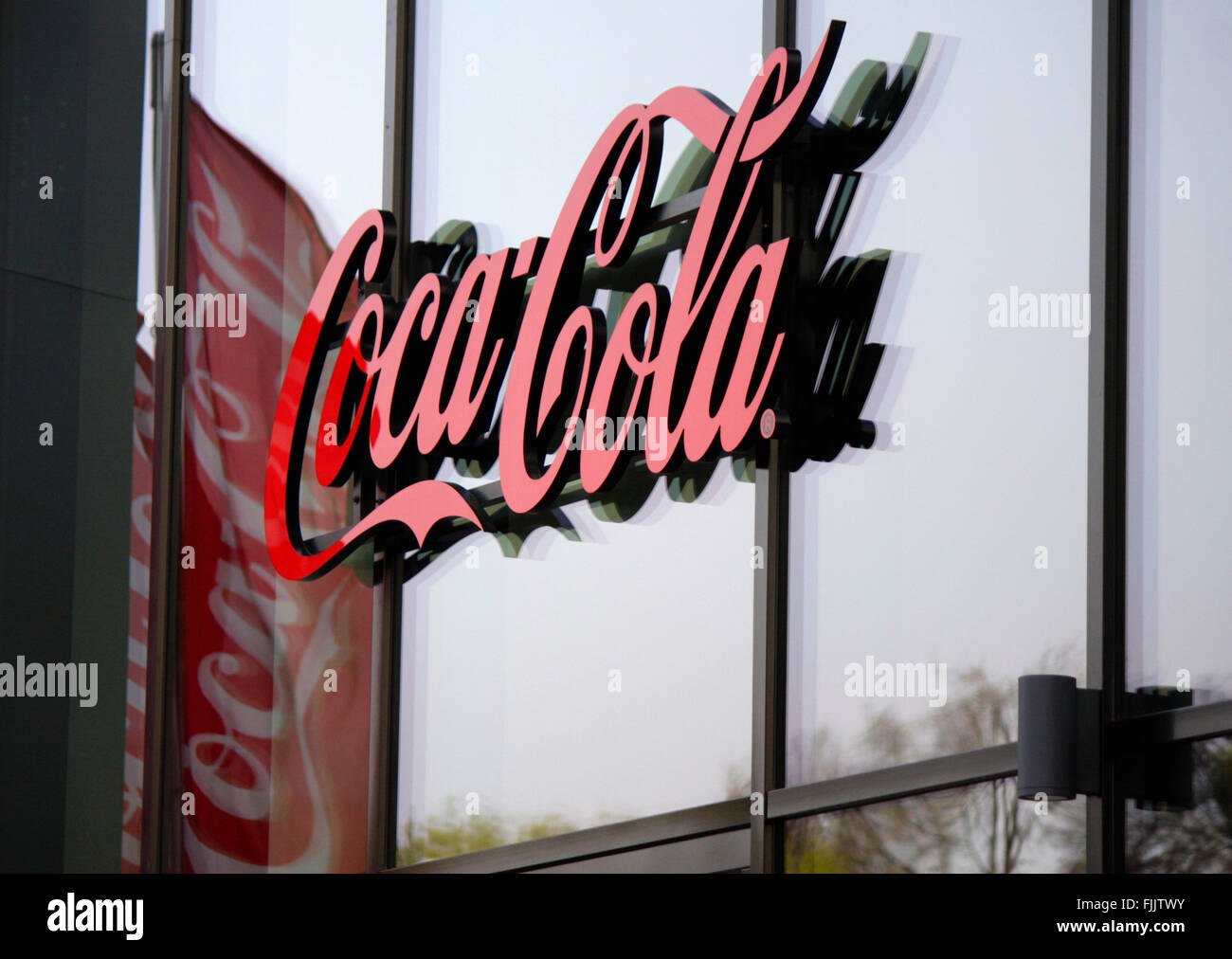 Markenname: "Coca Cola", Berlin Stock Photo - Alamy