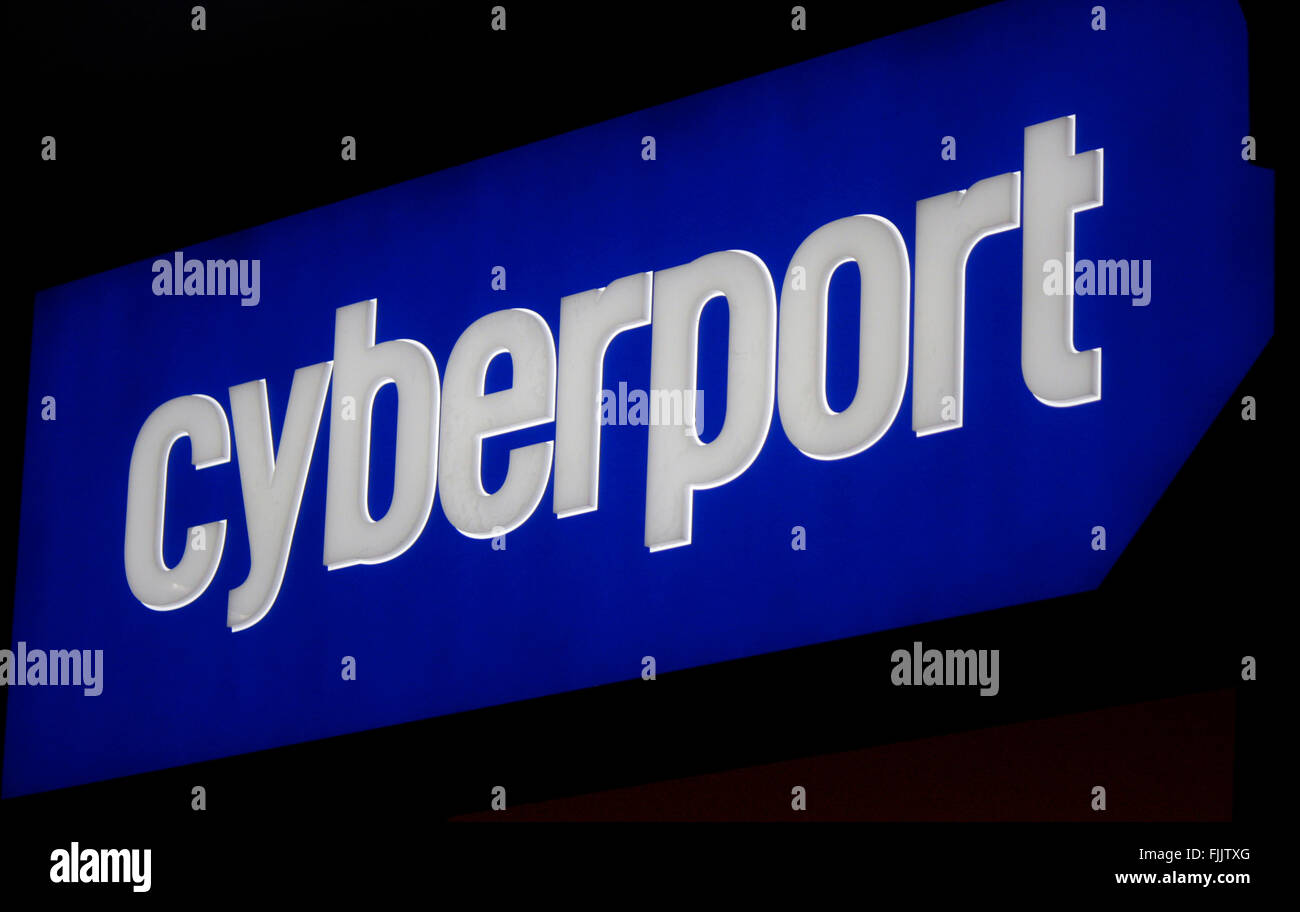 Cyberport logo hi-res stock photography and images - Alamy