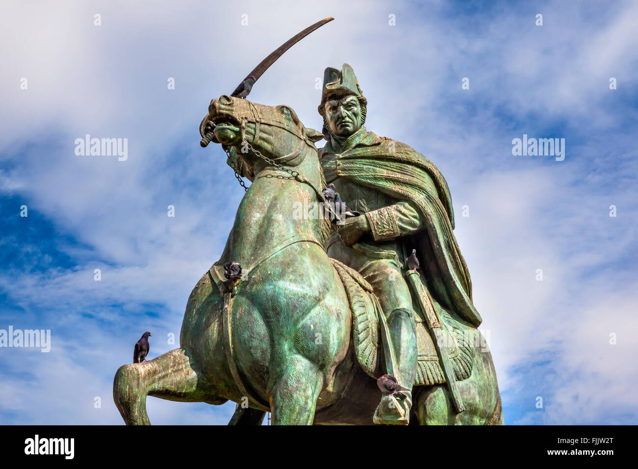 General Ignacio Allende Statue Plaza Civica San Miguel de Allende ...