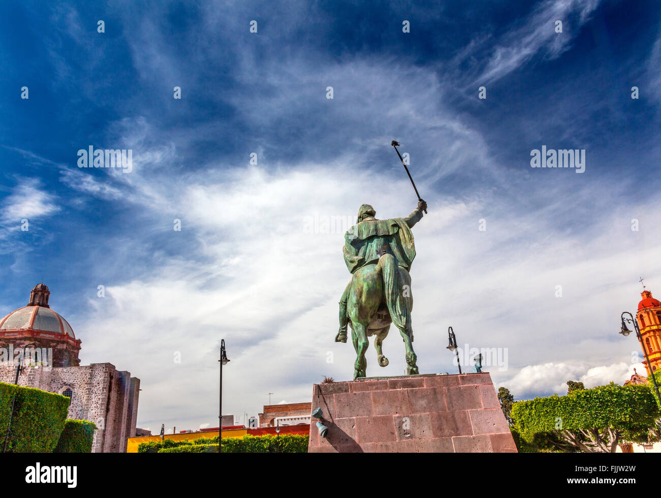 General Ignacio Allende Statue Plaza Civica San Miguel de Allende ...