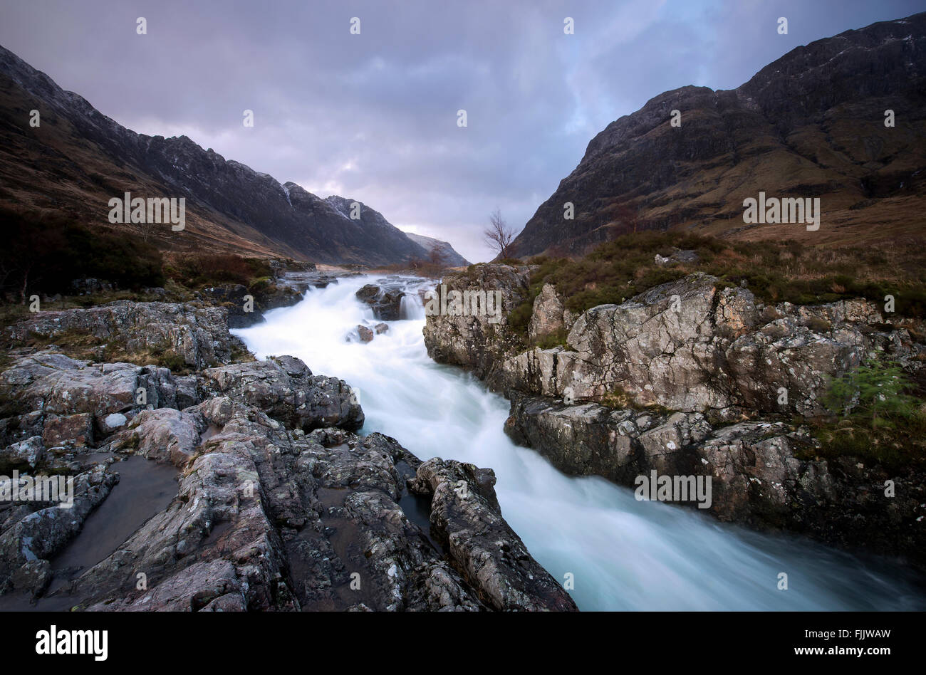 River Coe, Glencoe, Highland, Scotland Stock Photo - Alamy