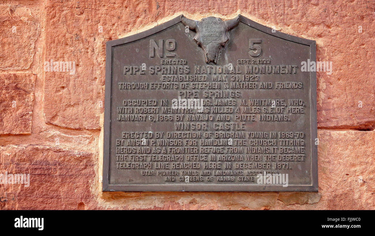 Pipe spring national park hi-res stock photography and images - Alamy