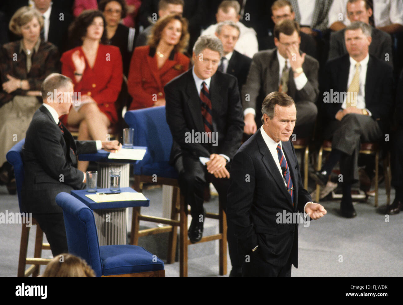 Richmond, Virginia, USA, 15th October, 1992 President George H.W. Bush ...