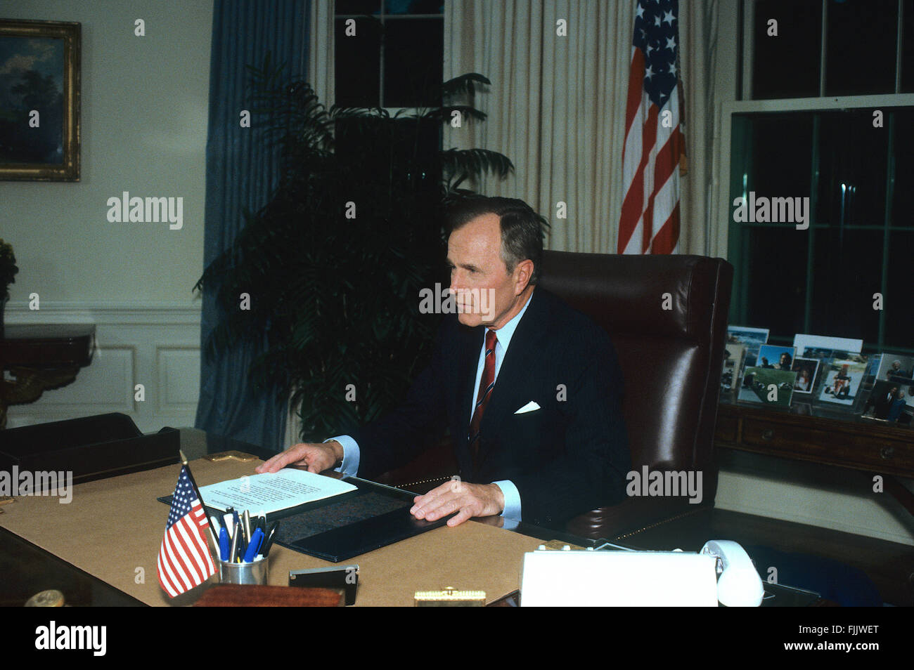 U s president george bush 2nd hi-res stock photography and images - Alamy