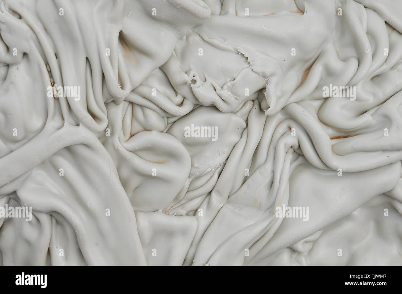 melted white plastic Stock Photo - Alamy