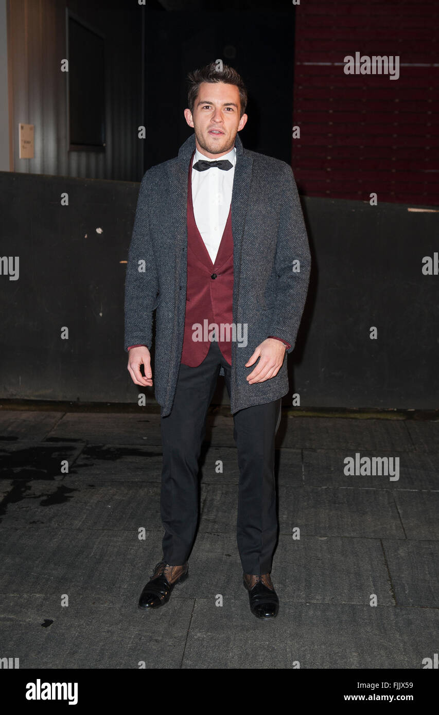 London, UK. 2nd March, 2016. Jonathan Bailey attends the Bright Young ...