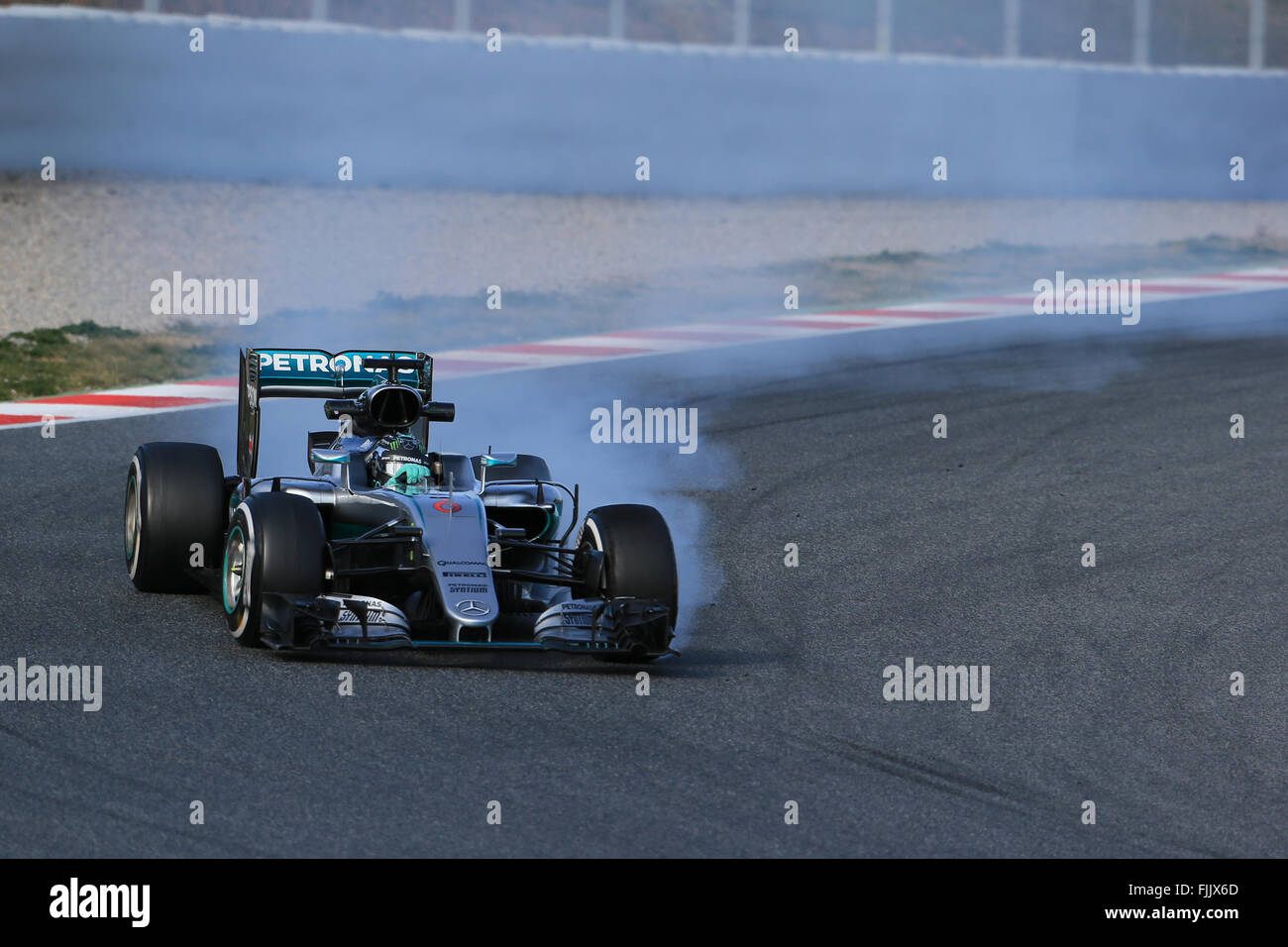 Barcelona, Spain. 02nd Mar, 2016. Formula 1 winter car testing at ...