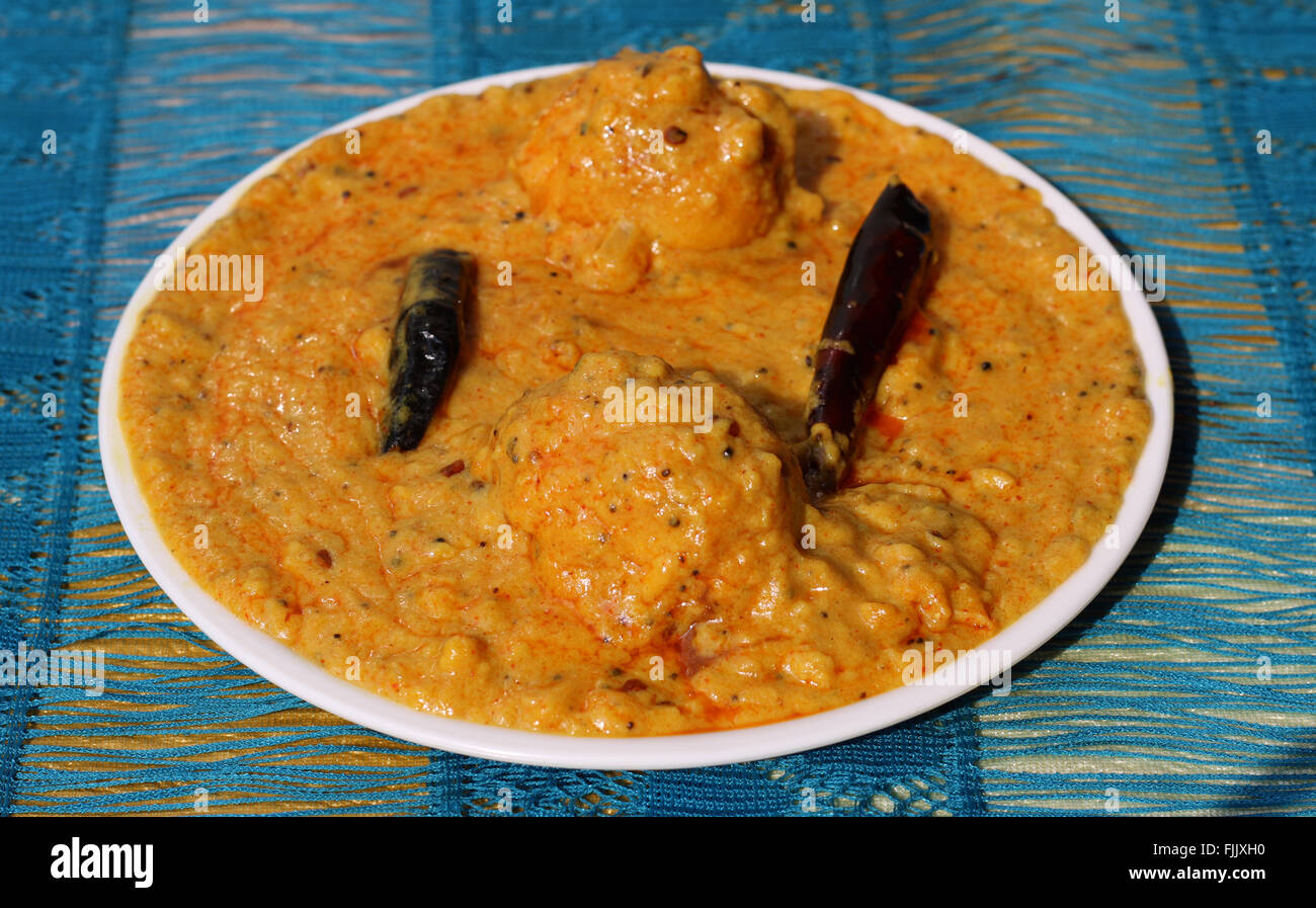 Kadhi Pakoad; Kadhi, an Indian comfort food Stock Photo - Alamy