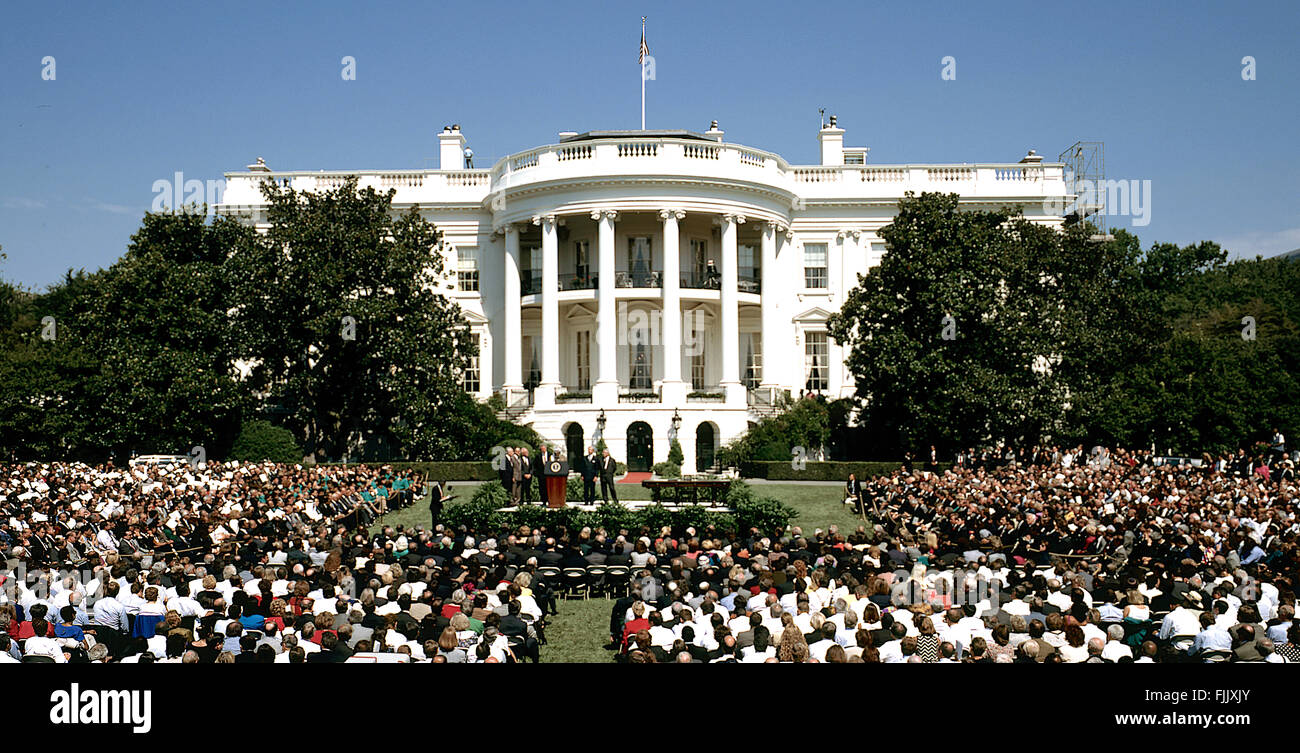 Washington, DC., USA, 13th September, 1993 In a triumph of hope over ...
