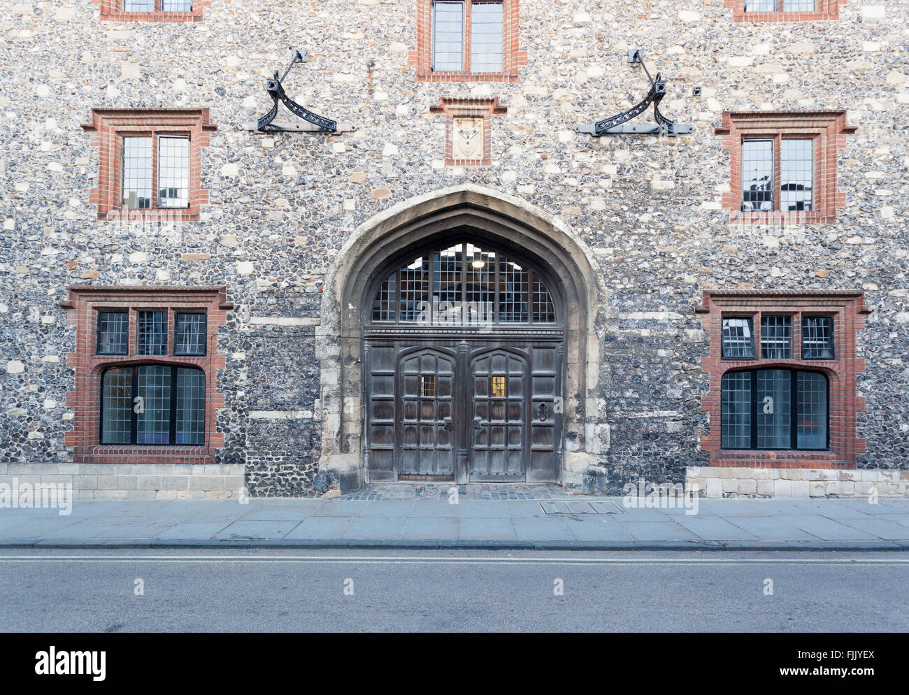 Historical stone House Canterbury Cathedral, Kent, England Stock Photo ...