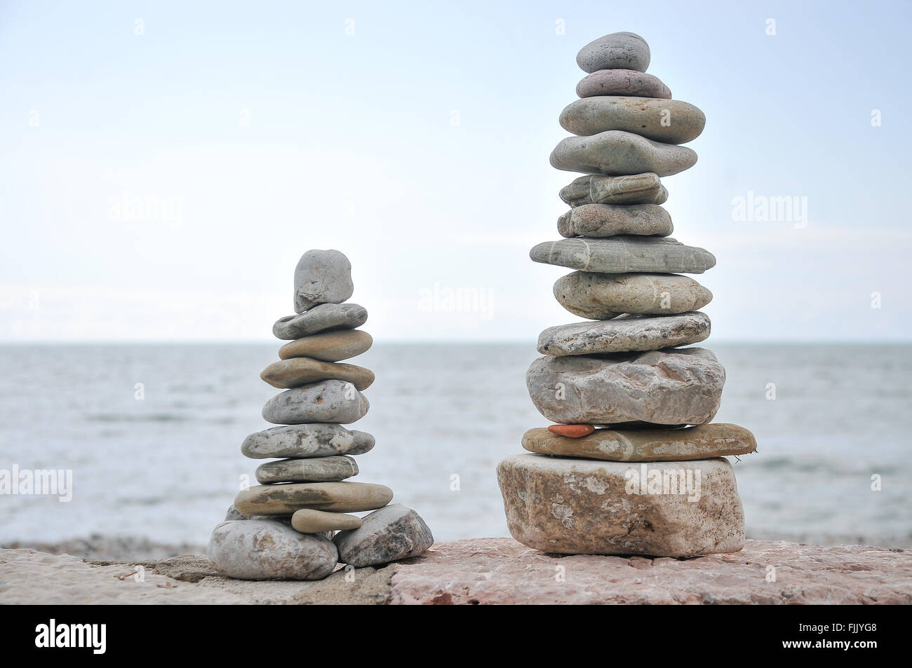 Two rock towers hi-res stock photography and images - Alamy