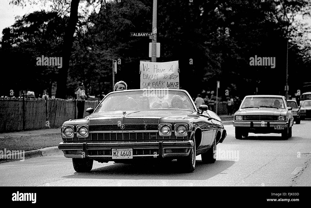 Marquette park Black and White Stock Photos & Images - Alamy