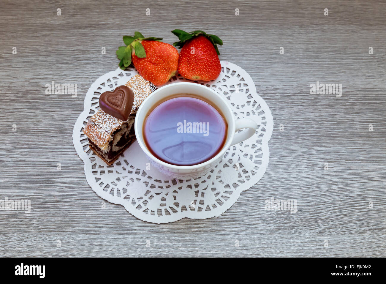 Strawberry shortcake tea hi-res stock photography and images - Alamy