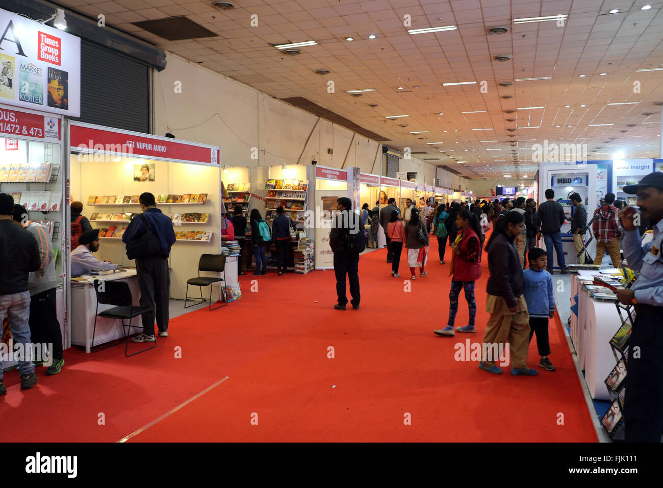 World book Fair in Pragati Maidan, New Delhi Stock Photo - Alamy