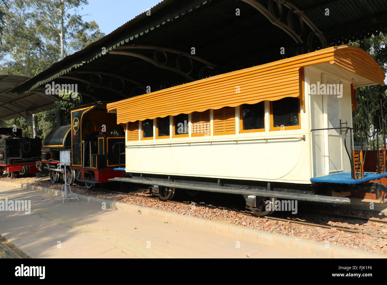 Steam locomotive indian rail museum hi-res stock photography and images ...