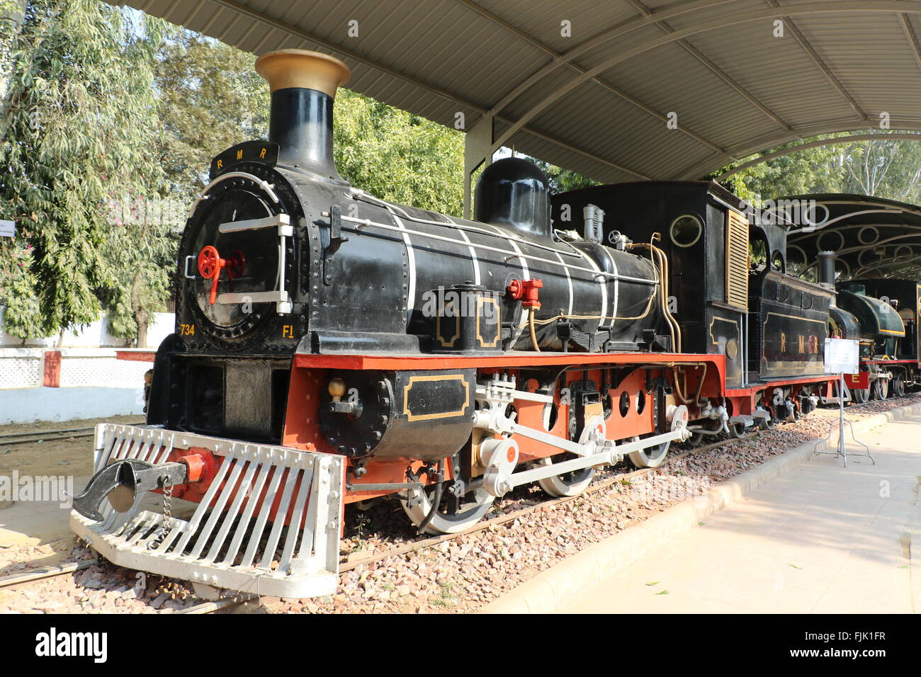 Steam locomotive indian rail museum hi-res stock photography and images ...