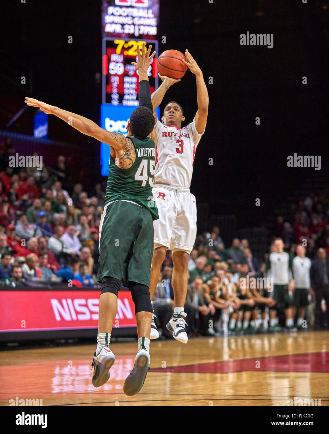 Piscataway, New Jersey, USA. 2nd Mar, 2016. Rutgers' guard Corey ...