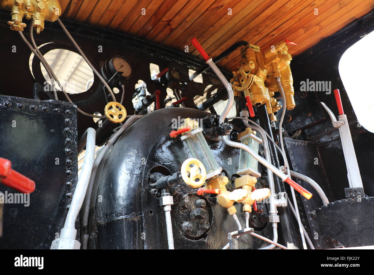 Antique rail engine, National Rail Museum, New Delhi Stock Photo - Alamy